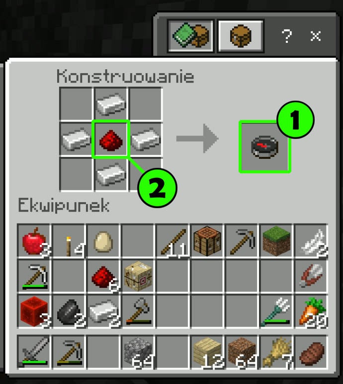 Minecraft - kompas: jak zrobić, zasada działania | Eurogamer.pl