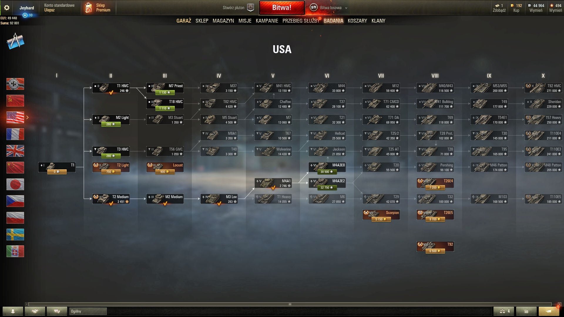 World of Tanks - najlepsze czołgi wszystkich tierów (poziomów) | Eurogamer.pl