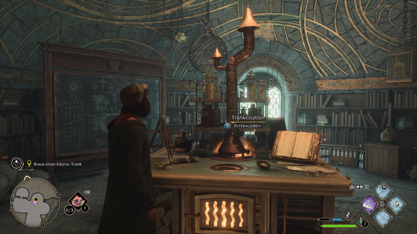 Hogwarts Legacy - Unterrichtsstunde: Zaubertränke, Fwuuper-Feder ...