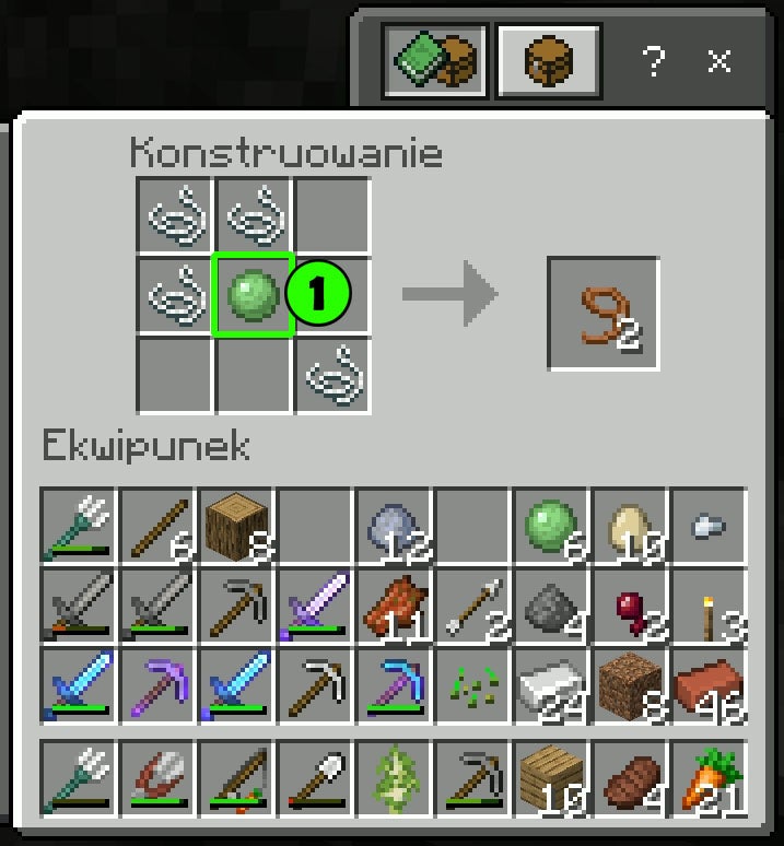 Minecraft - jak zrobić smycz (postronek) | Eurogamer.pl