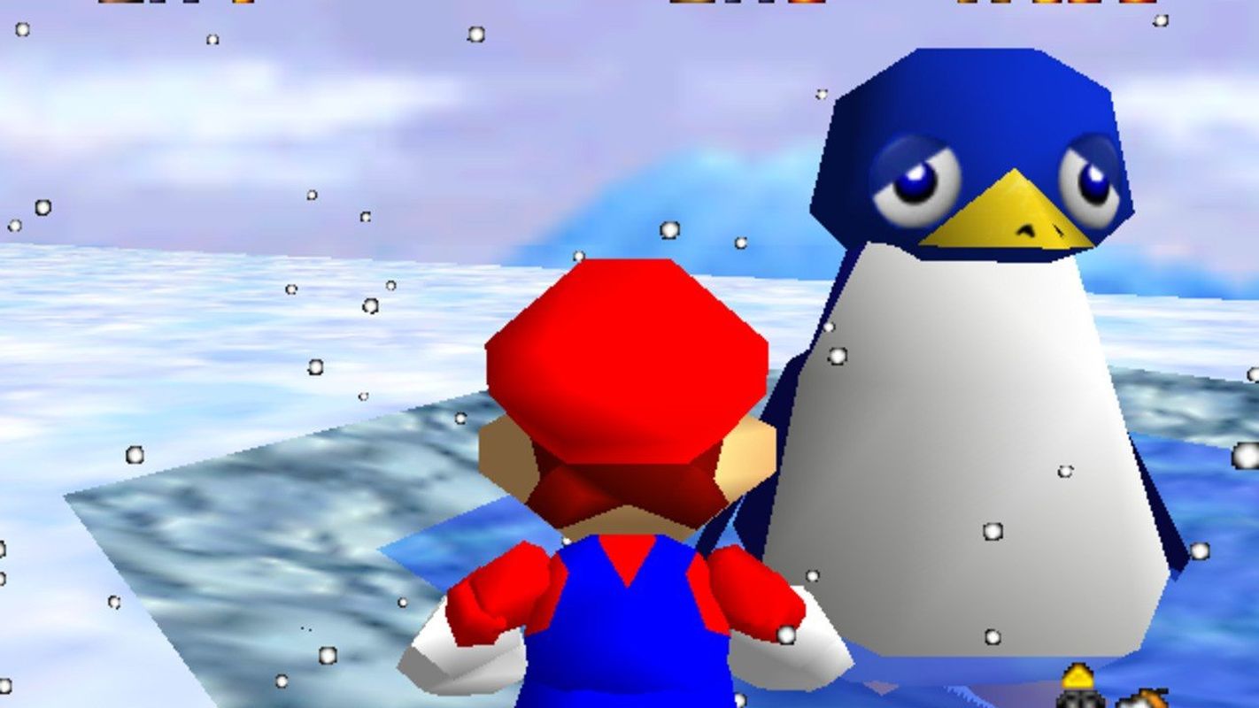 Fall Guys: Super Mario 64 Easter Egg bringt Pinguin zu den Party-Bohnen ...