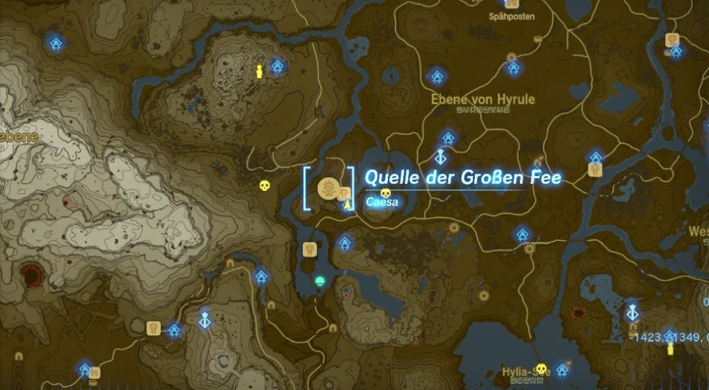 Zelda: Tears of the Kingdom: Alle Großen Feen mit Fundorten und Karten ...