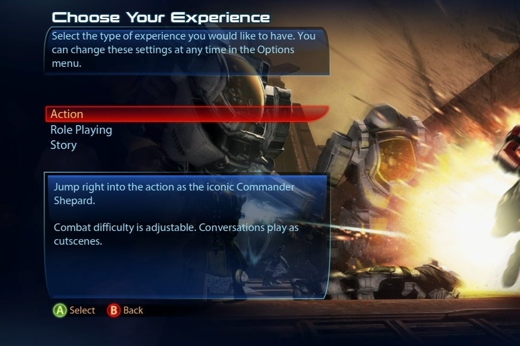 Los menús de configuración. | Eurogamer.es