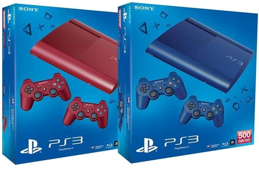Sony releasing red and blue limited edition PS3s next month in the UK ...