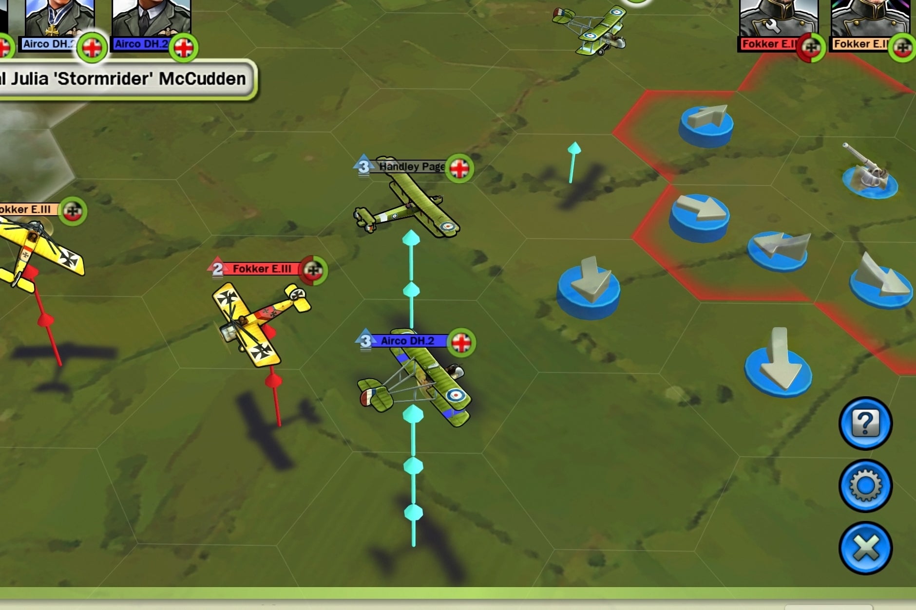 Sid Meier's Ace Patrol, a turn-based WW1 strategy game for iOS ...