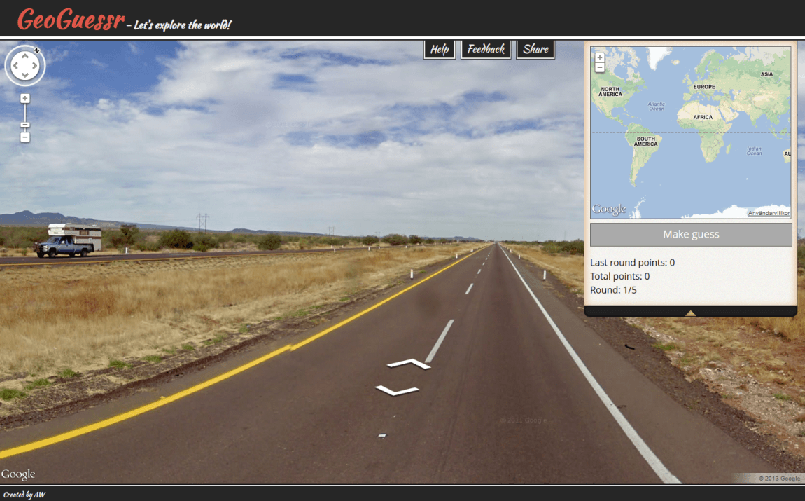 GeoGuessr is a brilliant, educational Google Maps-based game ...