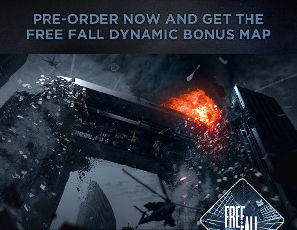 Call of Duty: Ghosts' pre-order map Free Fall is set in a collapsing ...