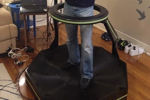 Omni treadmill: The future of VR goes in every direction | Eurogamer.net