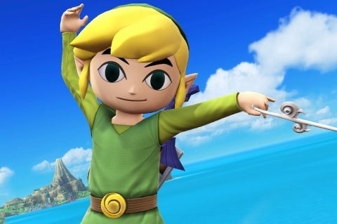 Smash Bros Toon Link