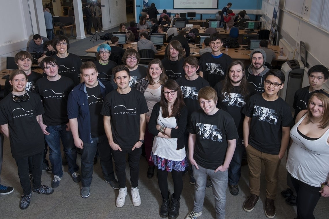 Abertay students working on FuturLab prototypes | GamesIndustry.biz