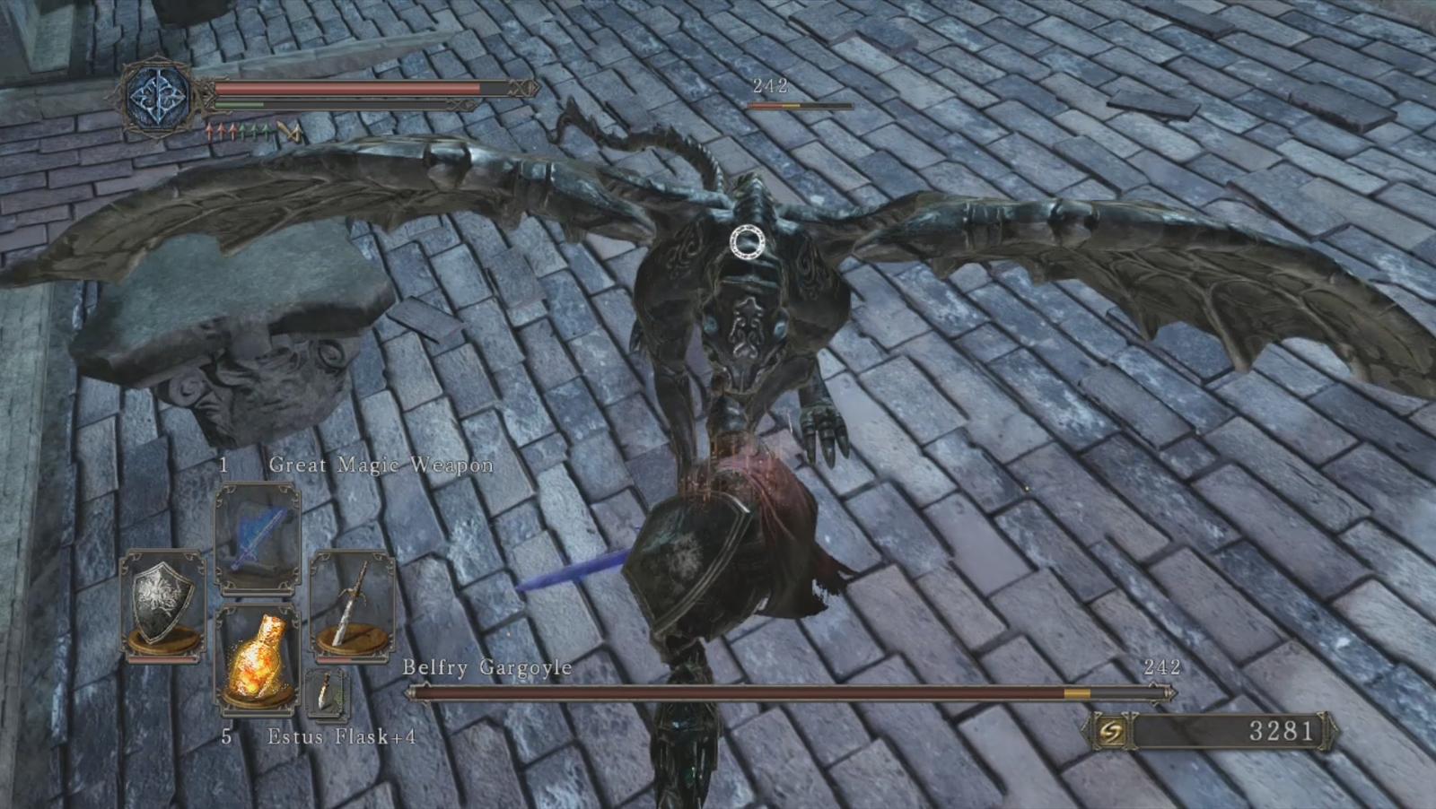 Dark Souls II: Belfry Gargoyle. Como derrotar as gárgulas. Tácticas ...