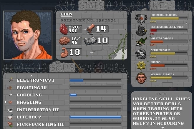 "Gritty, uncompromising" RPG Prisonscape on Kickstarter | Eurogamer.net
