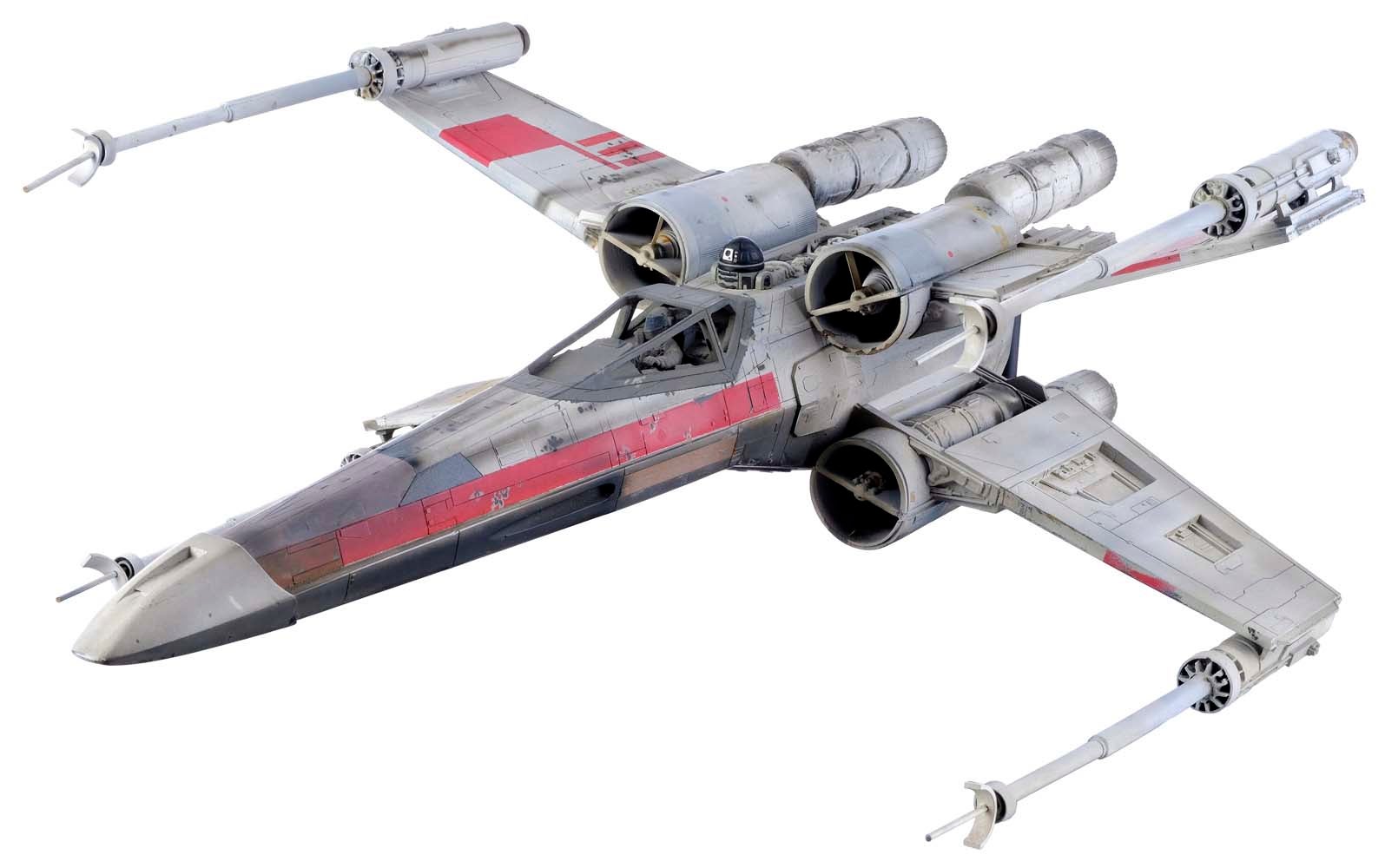 Ultra-rare X-Wing model used in Star Wars sells at auction for $2.3 ...