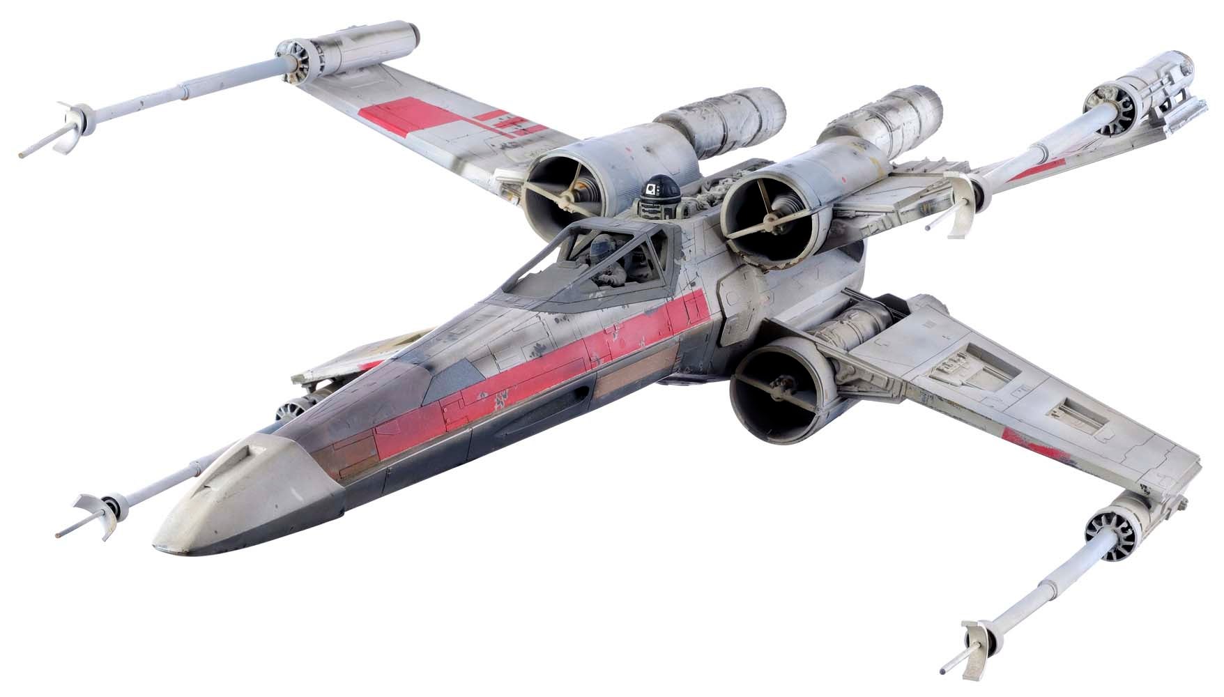 Ultra-rare X-Wing model used in Star Wars sells at auction for $2.3 ...