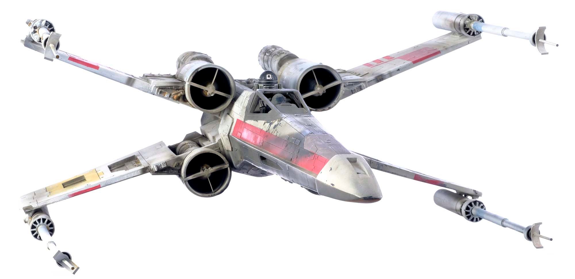 Ultra-rare X-Wing model used in Star Wars sells at auction for $2.3 ...