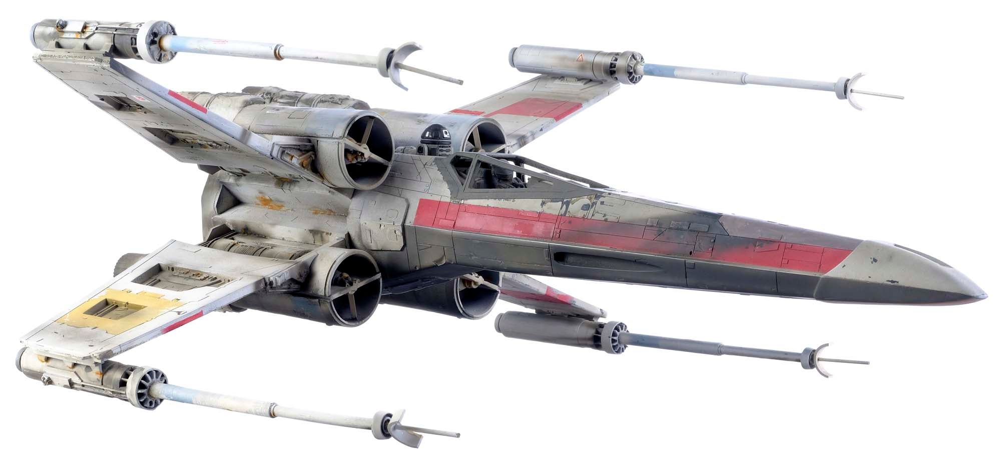 Ultra-rare X-Wing model used in Star Wars sells at auction for $2.3 ...