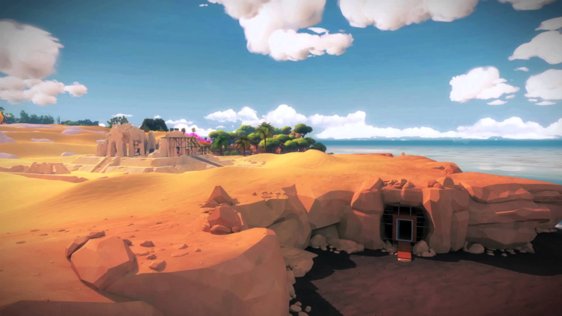 Prezentacja lokacji z logicznej gry The Witness od twórcy Braid ...