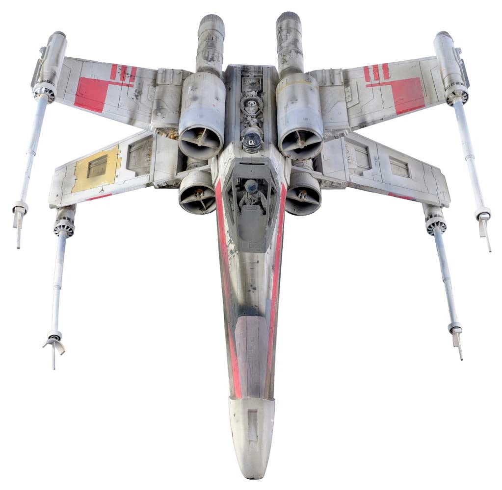 Ultra-rare X-Wing model used in Star Wars sells at auction for $2.3 ...