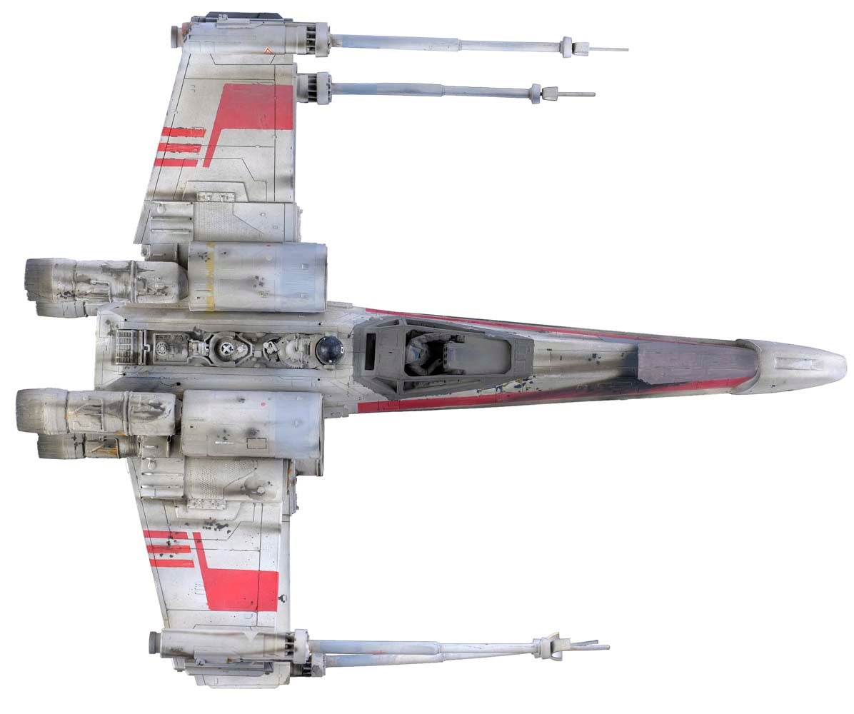 Ultra-rare X-Wing model used in Star Wars sells at auction for $2.3 ...