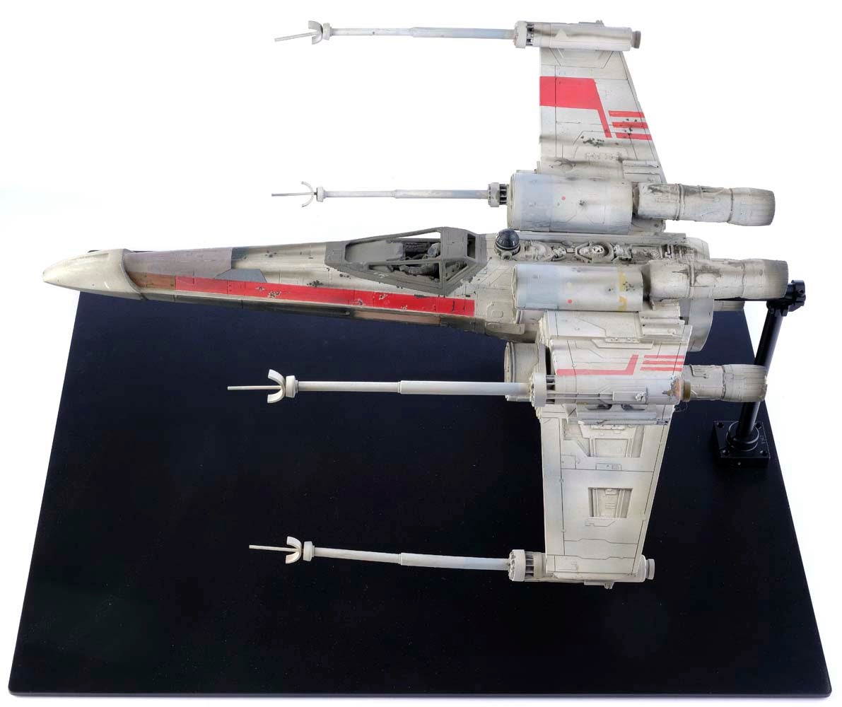 Ultra-rare X-Wing model used in Star Wars sells at auction for $2.3 ...
