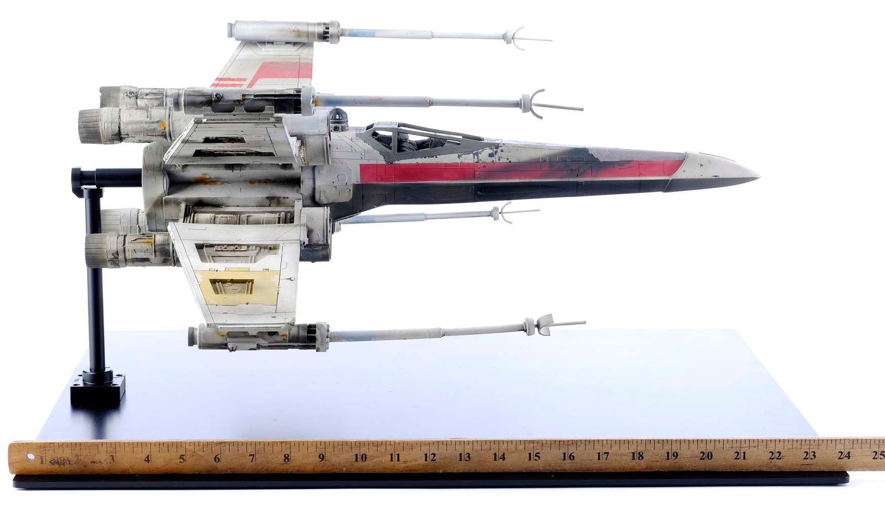 Ultra-rare X-Wing model used in Star Wars sells at auction for $2.3 ...