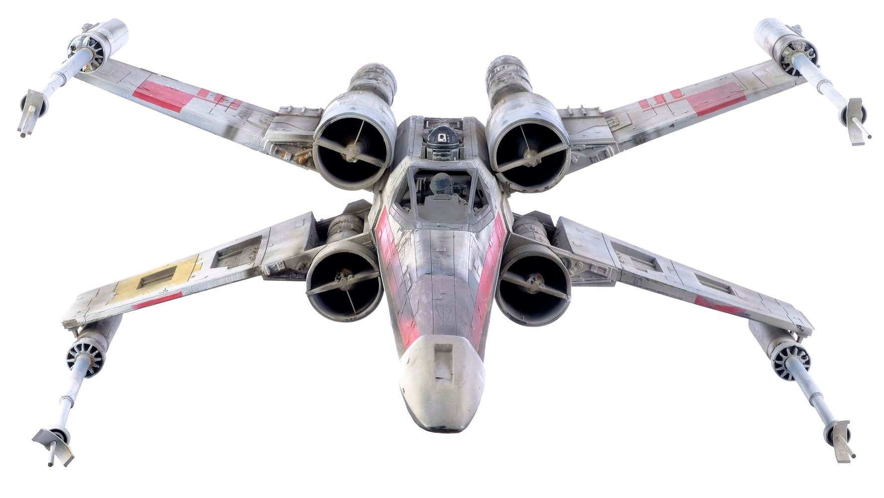 Ultra-rare X-Wing model used in Star Wars sells at auction for $2.3 ...