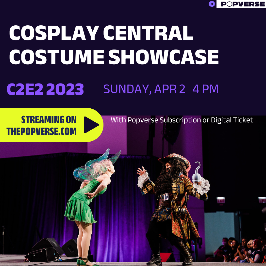 Livestream the Cosplay Central Costume Showcase panel from C2E2 '23 | Popverse