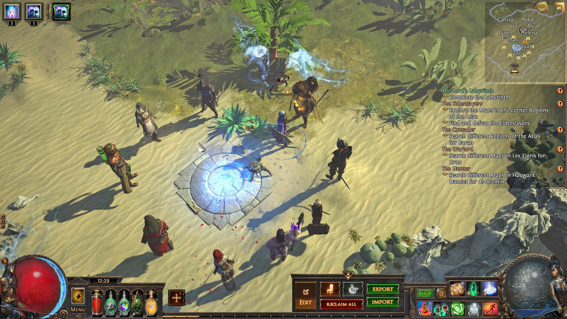 Path of Exile - Mistrzowie, Master NPC | Eurogamer.pl