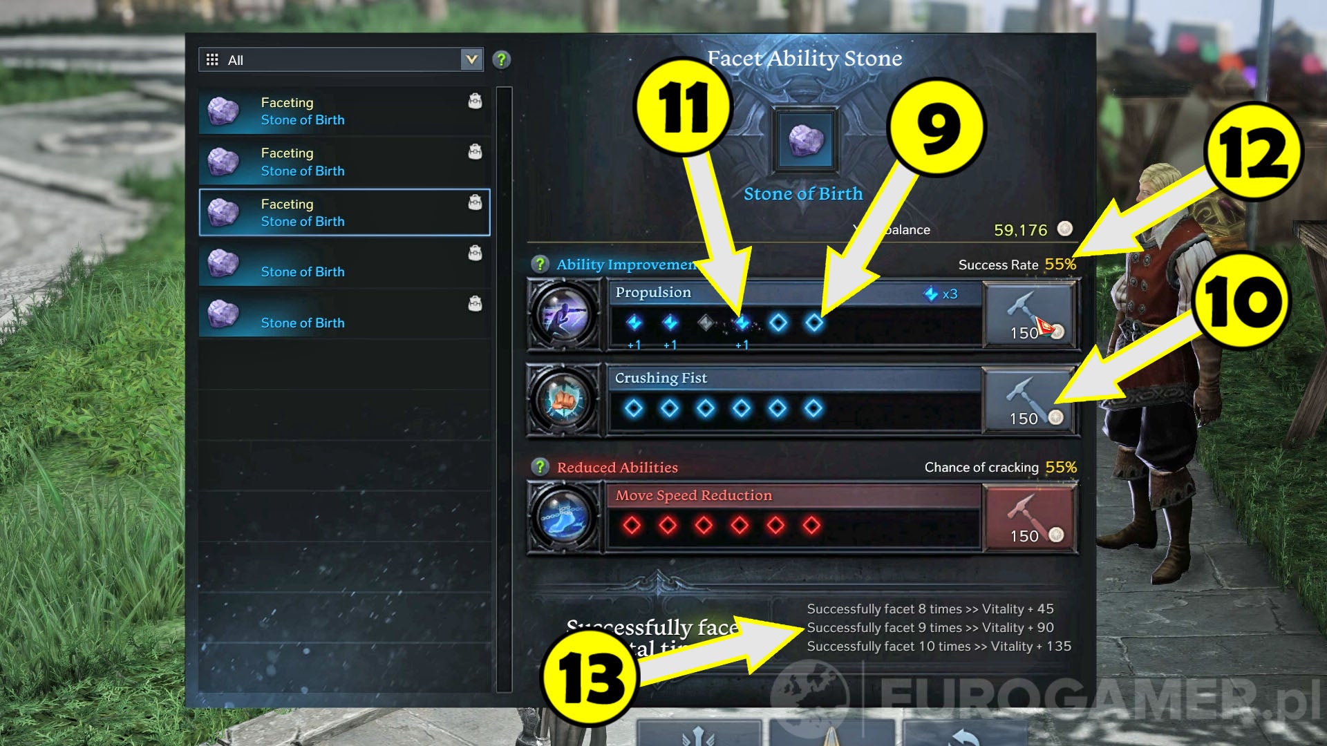 Lost Ark - Ability Stone: jak używać, facet, szlifowanie | Eurogamer.pl