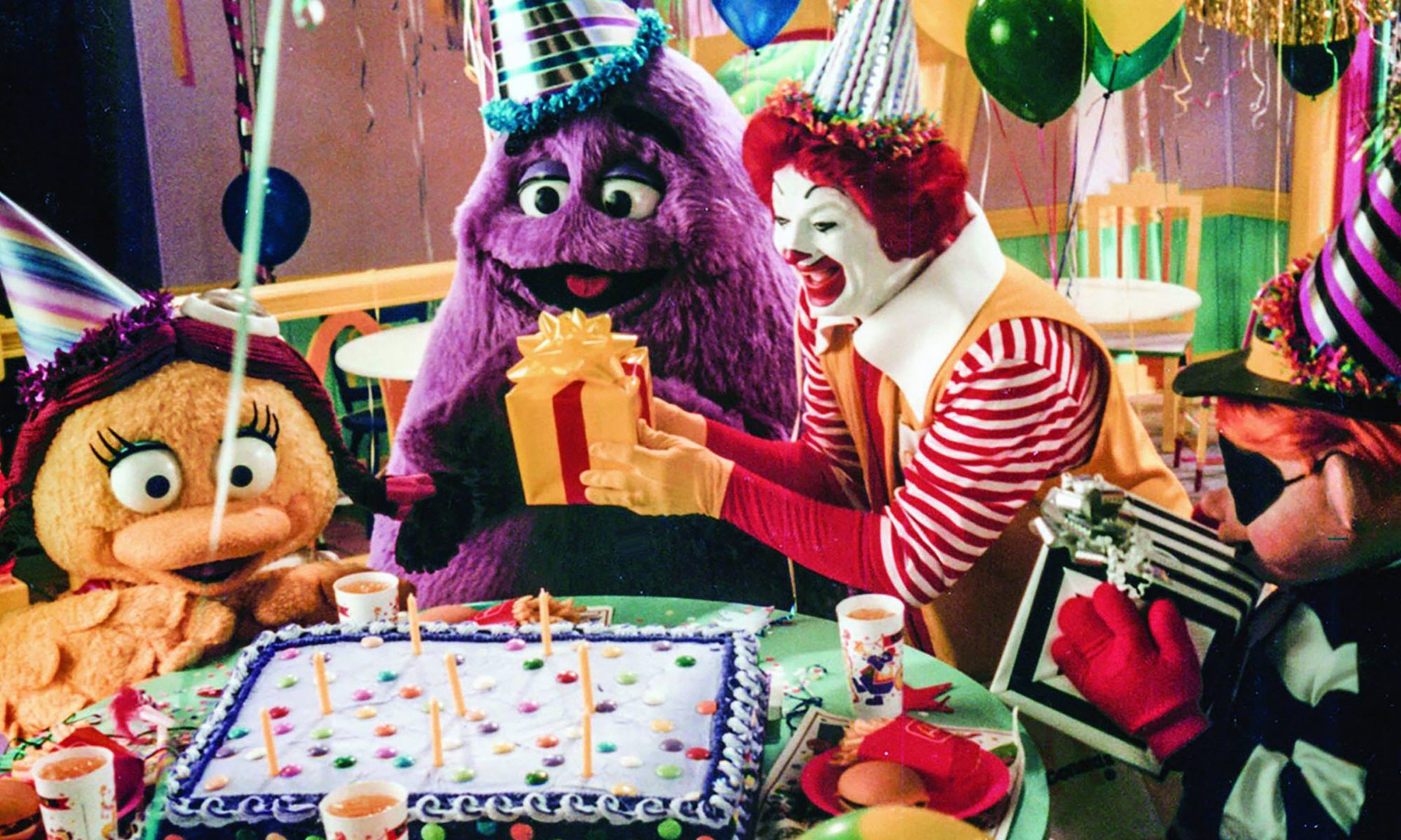 There S A Classic Mcdonalds Birthday Party Being Thrown For A Comic