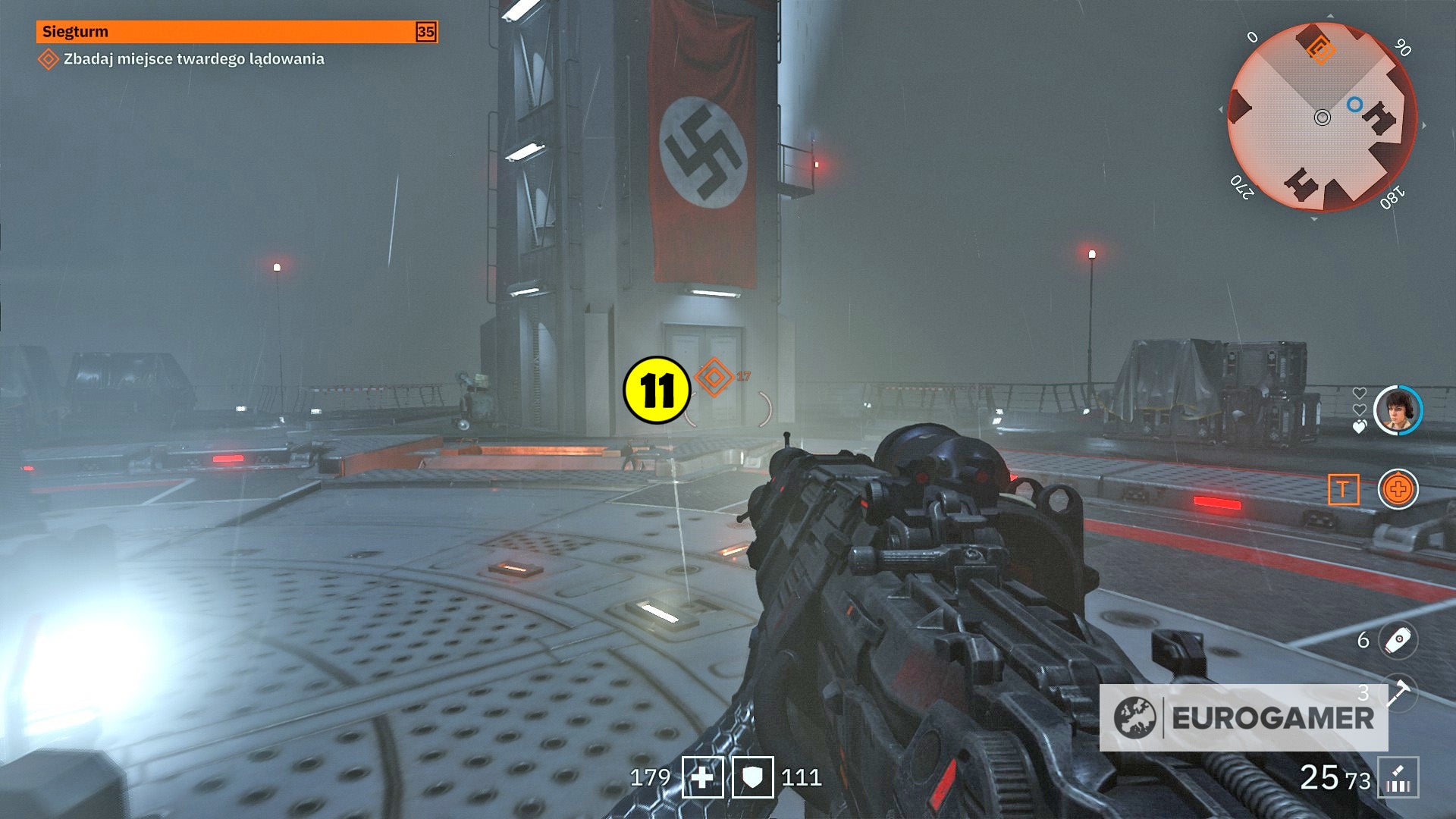 Wolfenstein: Youngblood - Siegturm: Boski klucz, generał Lothar (boss ...