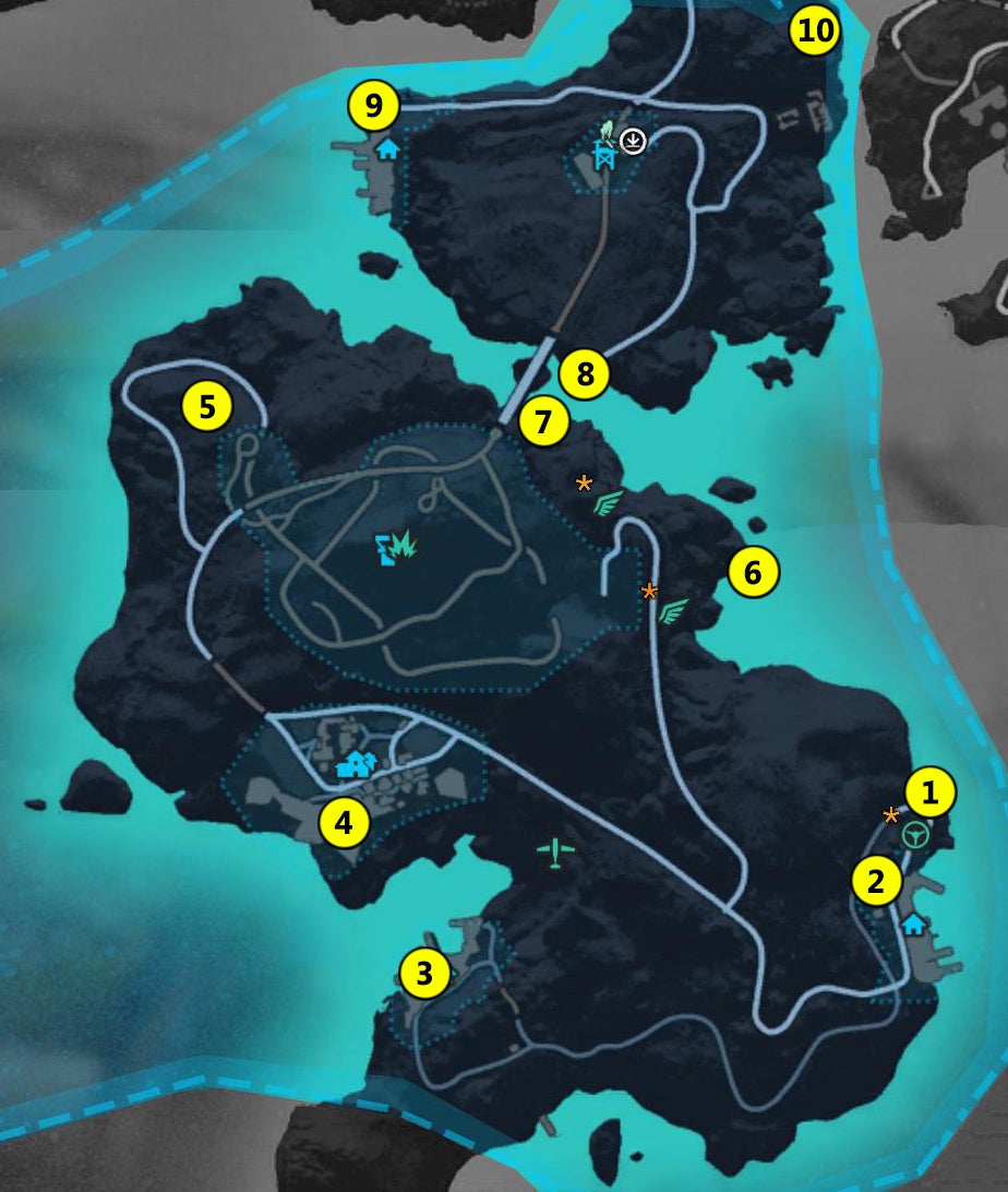 Just Cause 3 - Mapa Trio: taśmy, kapliczki, skocznie i inne | Eurogamer.pl