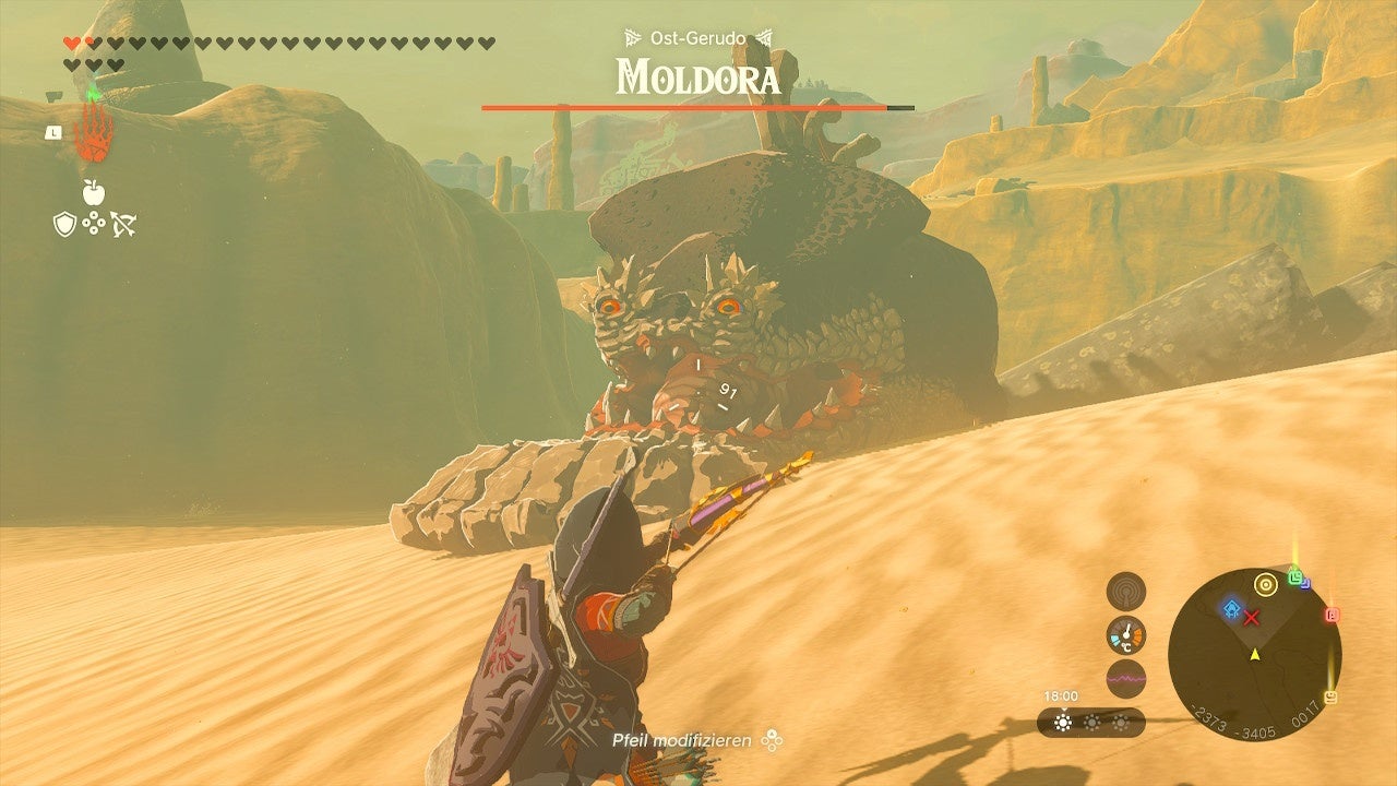 Zelda Tears of the Kingdom: Moldora besiegen (Operation Moldora), Aus ...