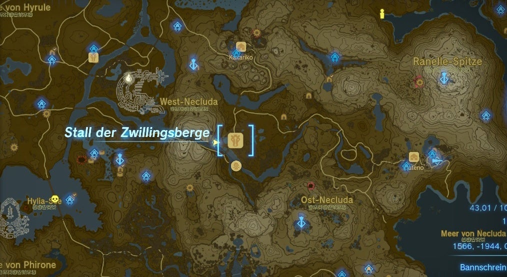 Zelda Tears of the Kingdom: Alle Ställe mit Karten, Fundorten und wofür ...
