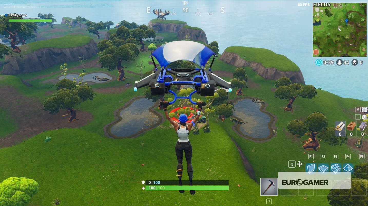 Fortnite - Vehicle Tower, Rock Sculpture, and Circle of Hedges ...