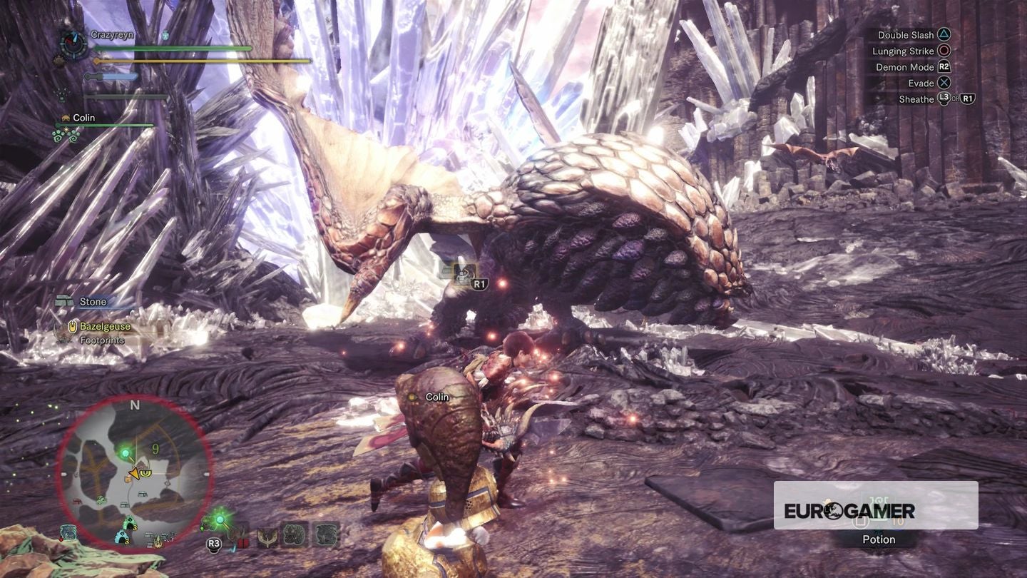 Monster Hunter World - Bazelgeuse strategy, Bazelgeuse weakness ...