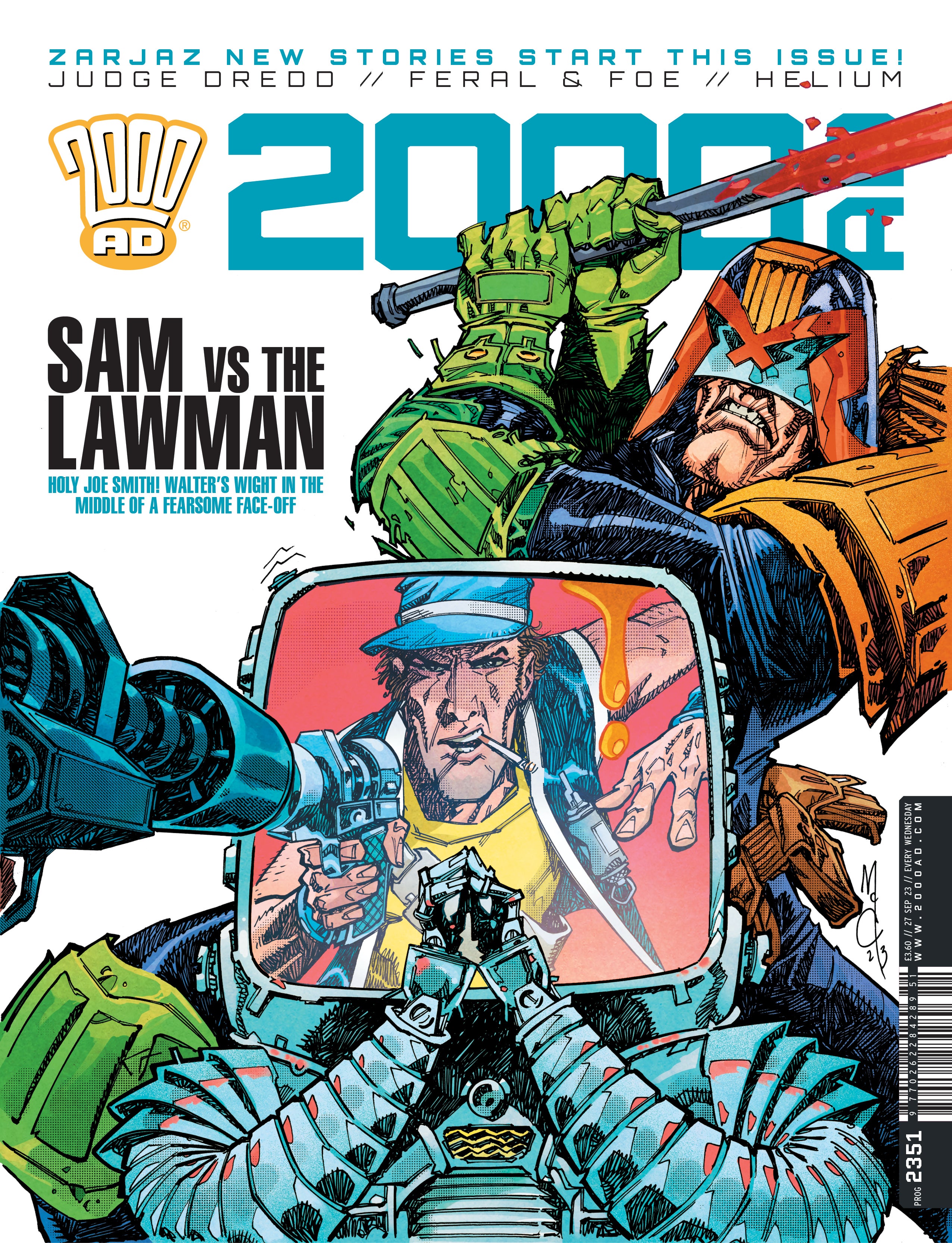 2000 AD's upcoming new issue is perfect for new readers... and has a ...