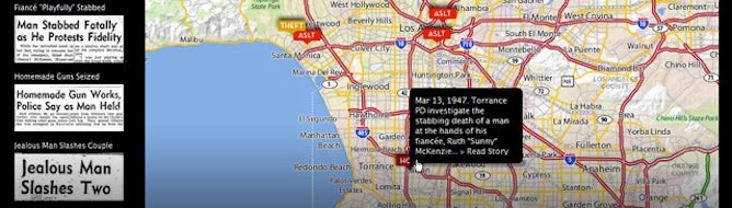 Rockstar reveals LA Noire-inspiring interactive crime map | VG247