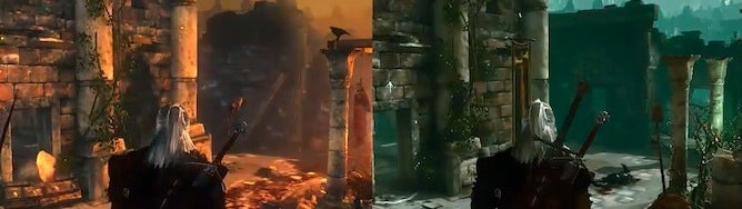 Witcher 2 player choice effects demonstrated side-by-side | VG247