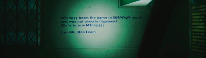 ZombiU Survival mode winners celebrated by Ubisoft | VG247