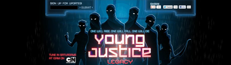 Young Justice Legacy Logo