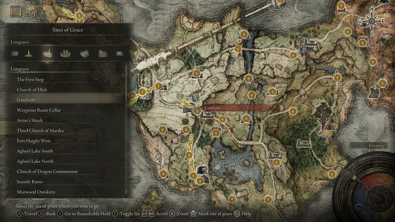 Elden Ring Sites Of Grace: All Grace locations in Elden Ring | Rock ...