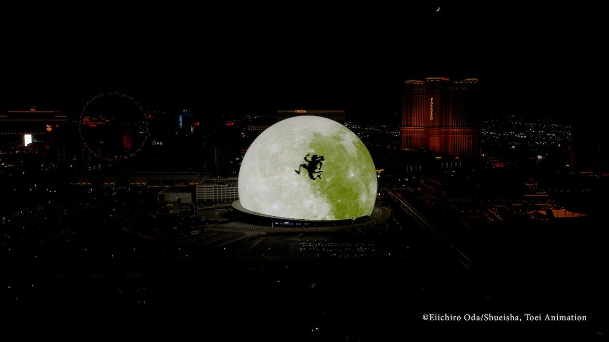 One Piece takes over Las Vegas' Sphere to celebrate the anime's ...