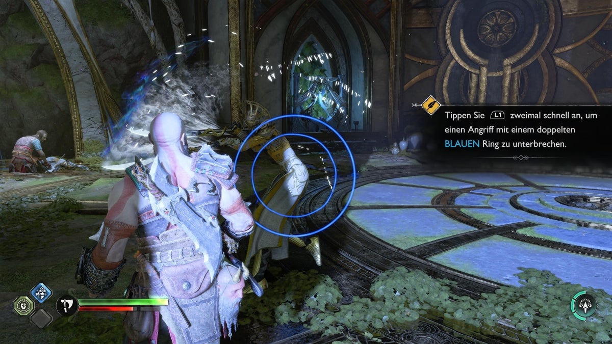 God of War Ragnarök: Alva besiegen (Boss), Lichtbrunnen hinabsteigen ...