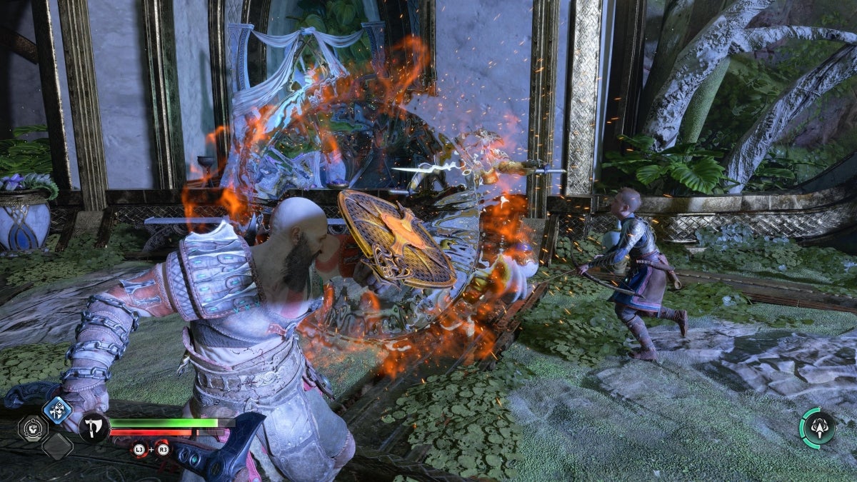 God of War Ragnarök: Alva besiegen (Boss), Lichtbrunnen hinabsteigen ...