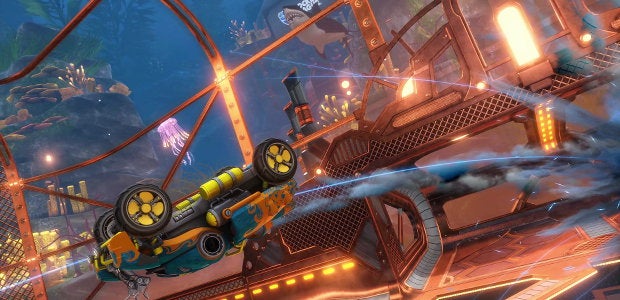 Rocket League's Undersea AquaDome Arena Is Out | Rock Paper Shotgun