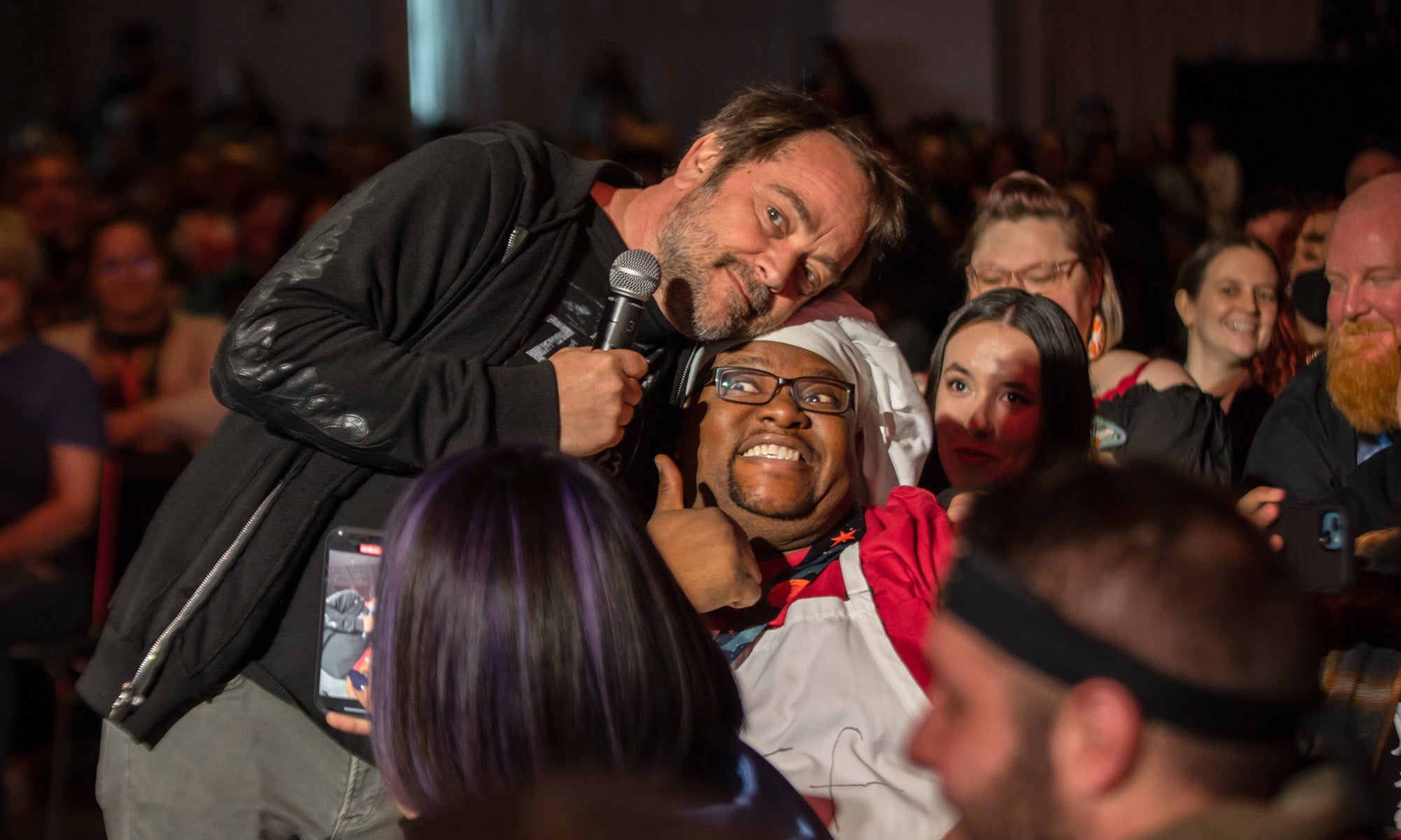 Watch the Supernatural panel with Mark Sheppard, Alaina Huffman, and DJ ...