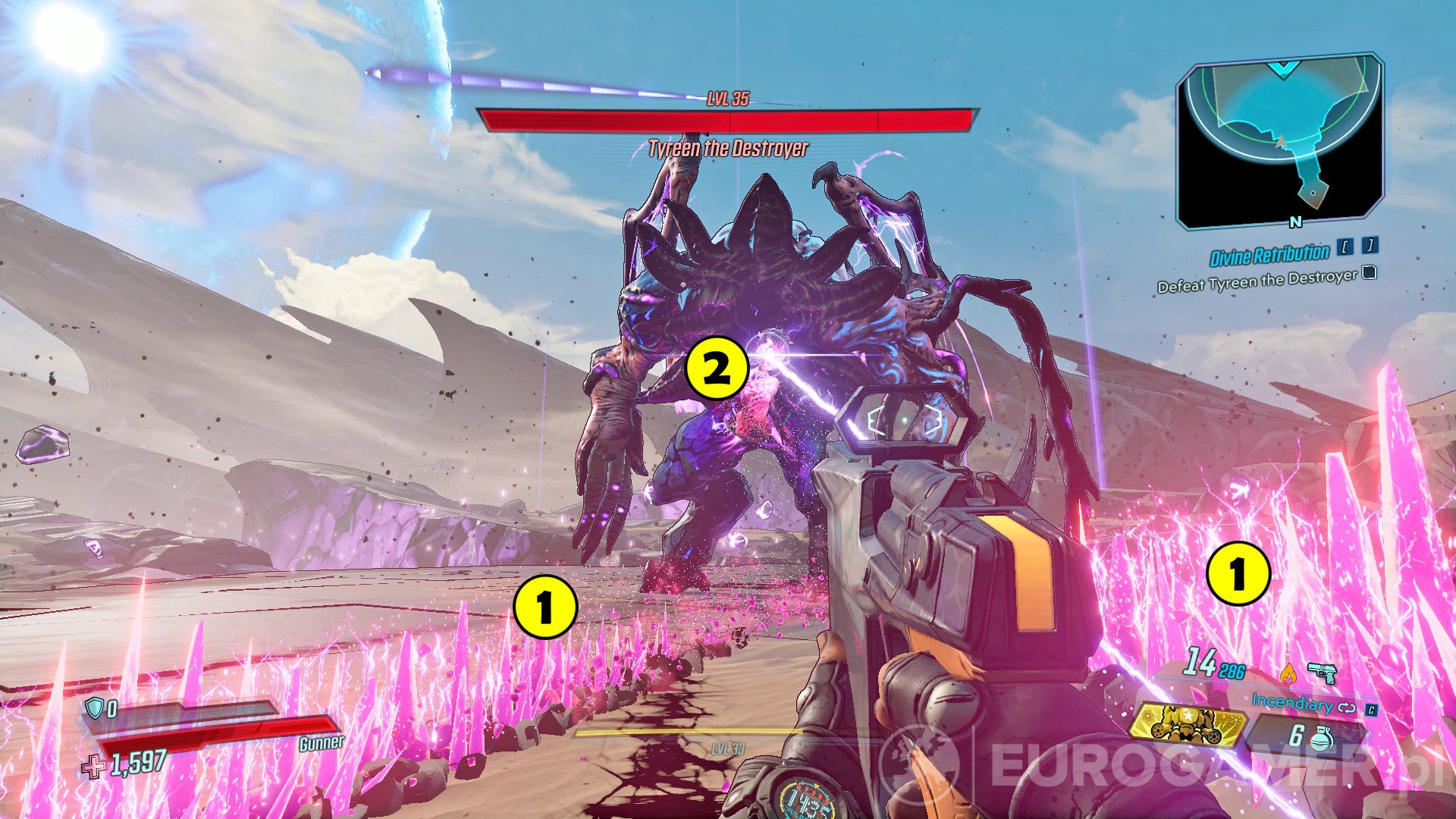 Borderlands 3 - Divine Retribution: Tyreen The Destroyer (boss ...