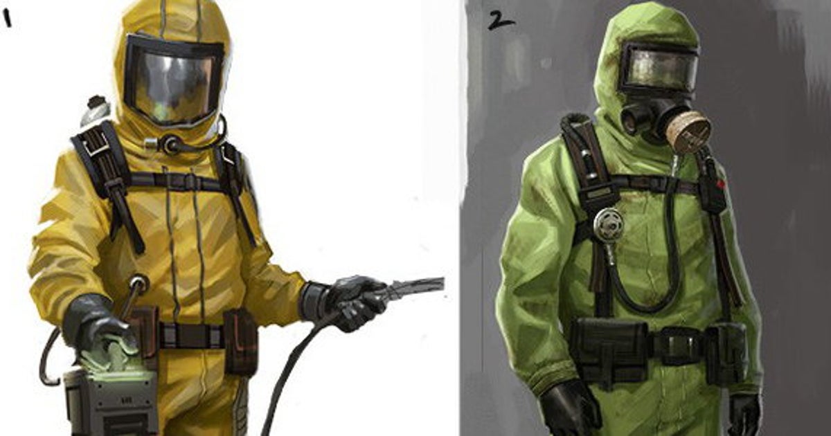 Rust Concepts Include Eerie Aloof Npc Scientists Rock Paper Shotgun