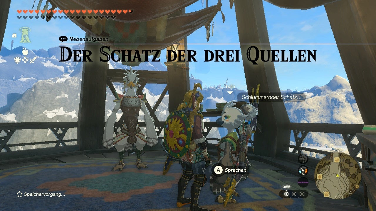 Zelda Tears of the Kingdom: Der Schatz der drei Quellen finden (Schutar ...